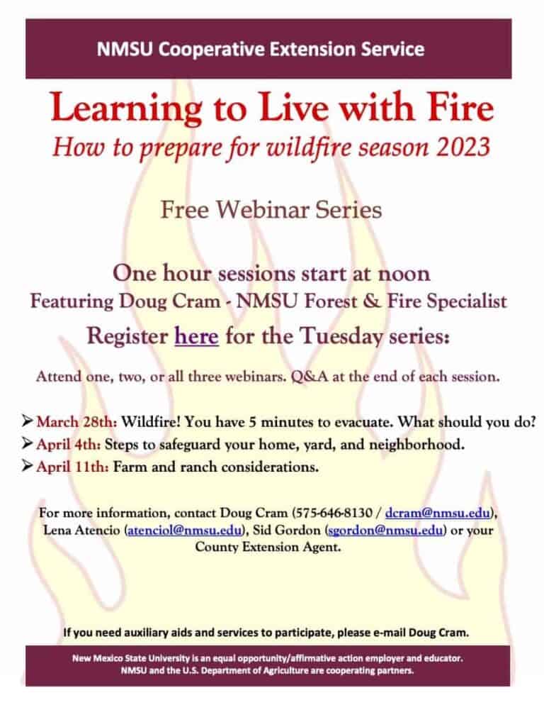 Sierra County Government › Webinar: Learning to Live with Fire